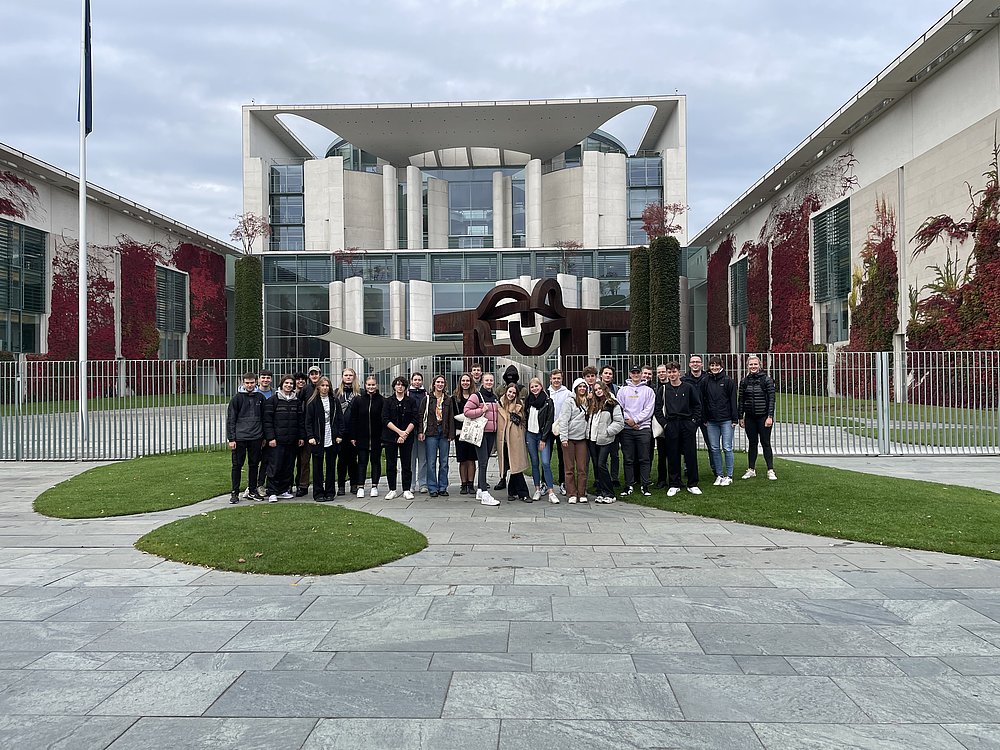 Bundestagbesuch der Sozialkundekurse: Friedrich-Schiller-Gymnasium Weimar