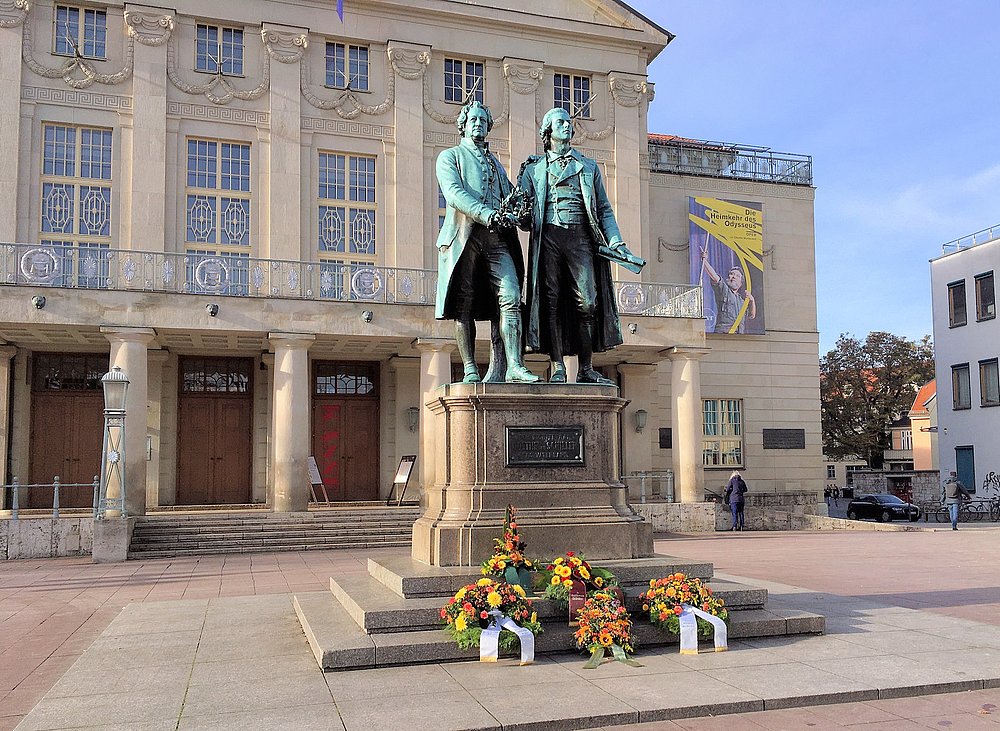 Das FSG würdigt seinen Namenspatron: Friedrich-Schiller-Gymnasium Weimar
