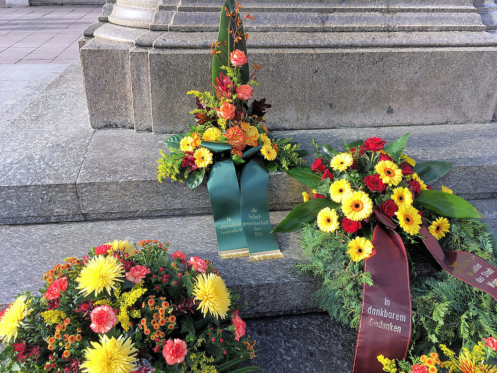 Das FSG würdigt seinen Namenspatron: Friedrich-Schiller-Gymnasium Weimar